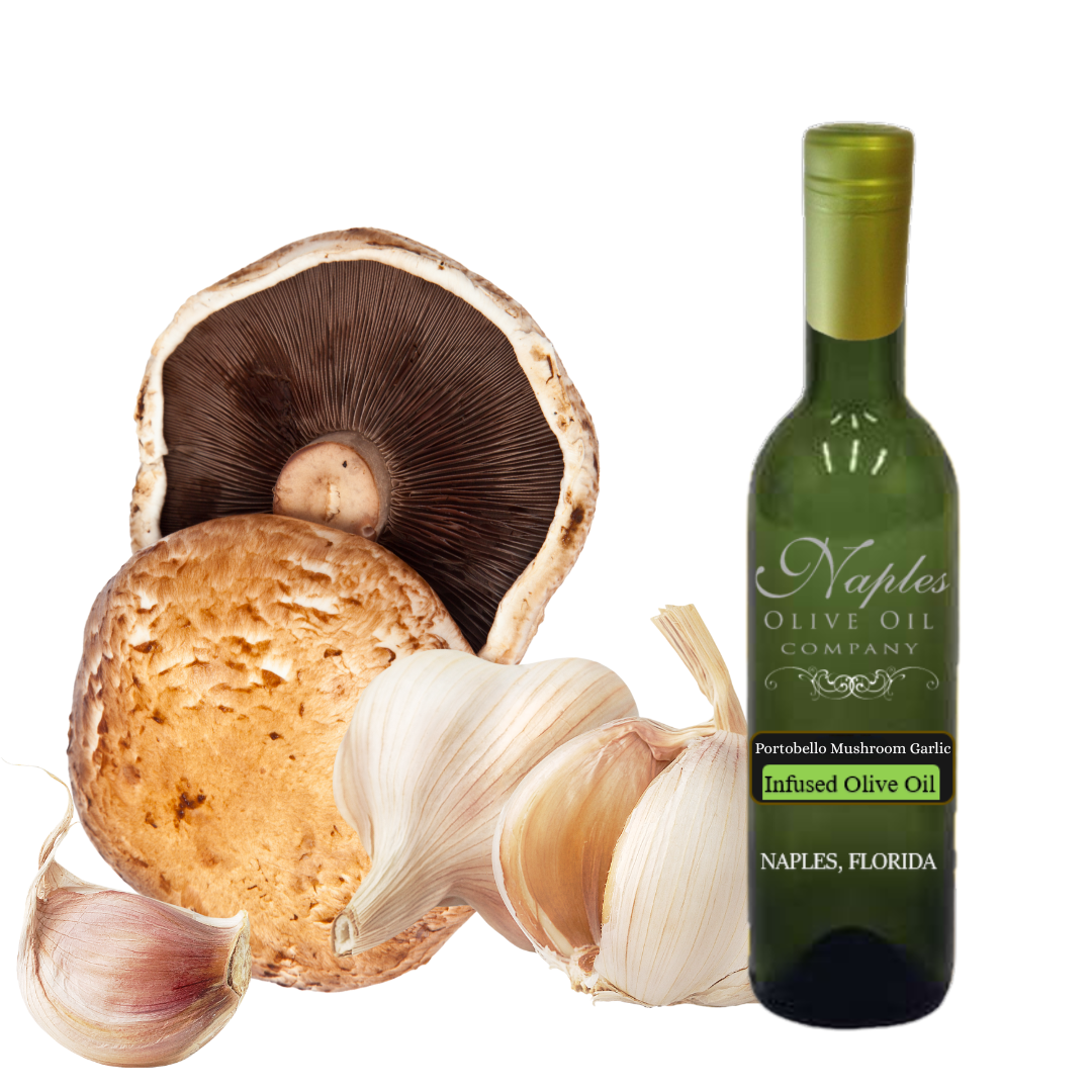 Portobello Mushroom Garlic Infused Extra Virgin Olive Oil – Naples ...